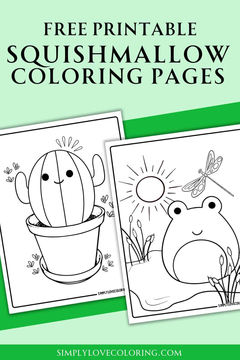 68 Squishmallow Coloring Pages (Free PDF Printables) - Simply Love Coloring