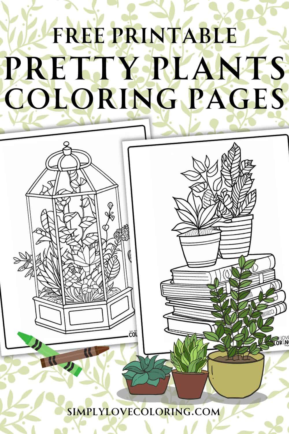 31 Pretty Plants Coloring Pages (Free PDF Printables) - Simply Love ...