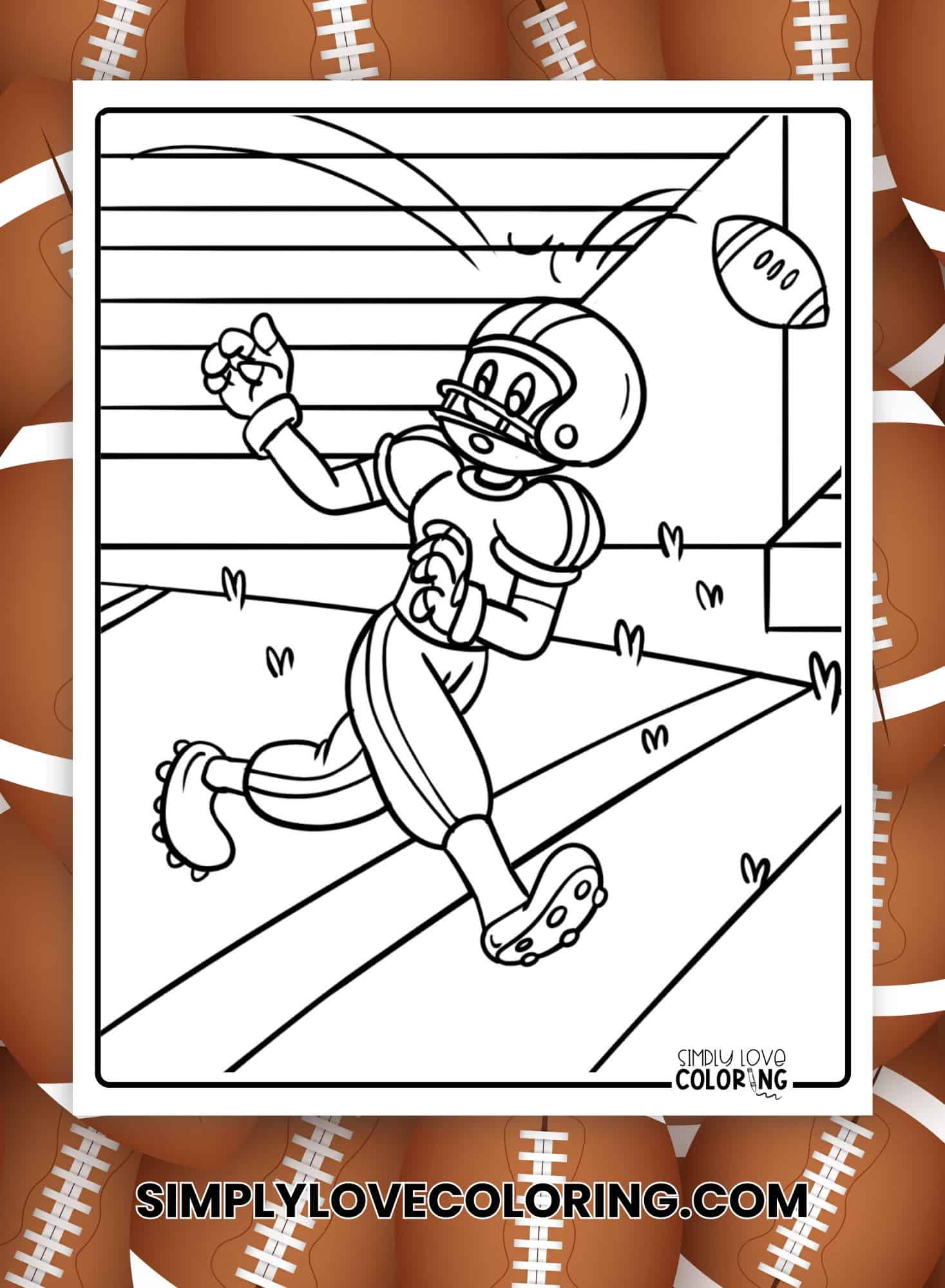 119 Sports Coloring Pages (Free PDF Printables) - Simply Love Coloring
