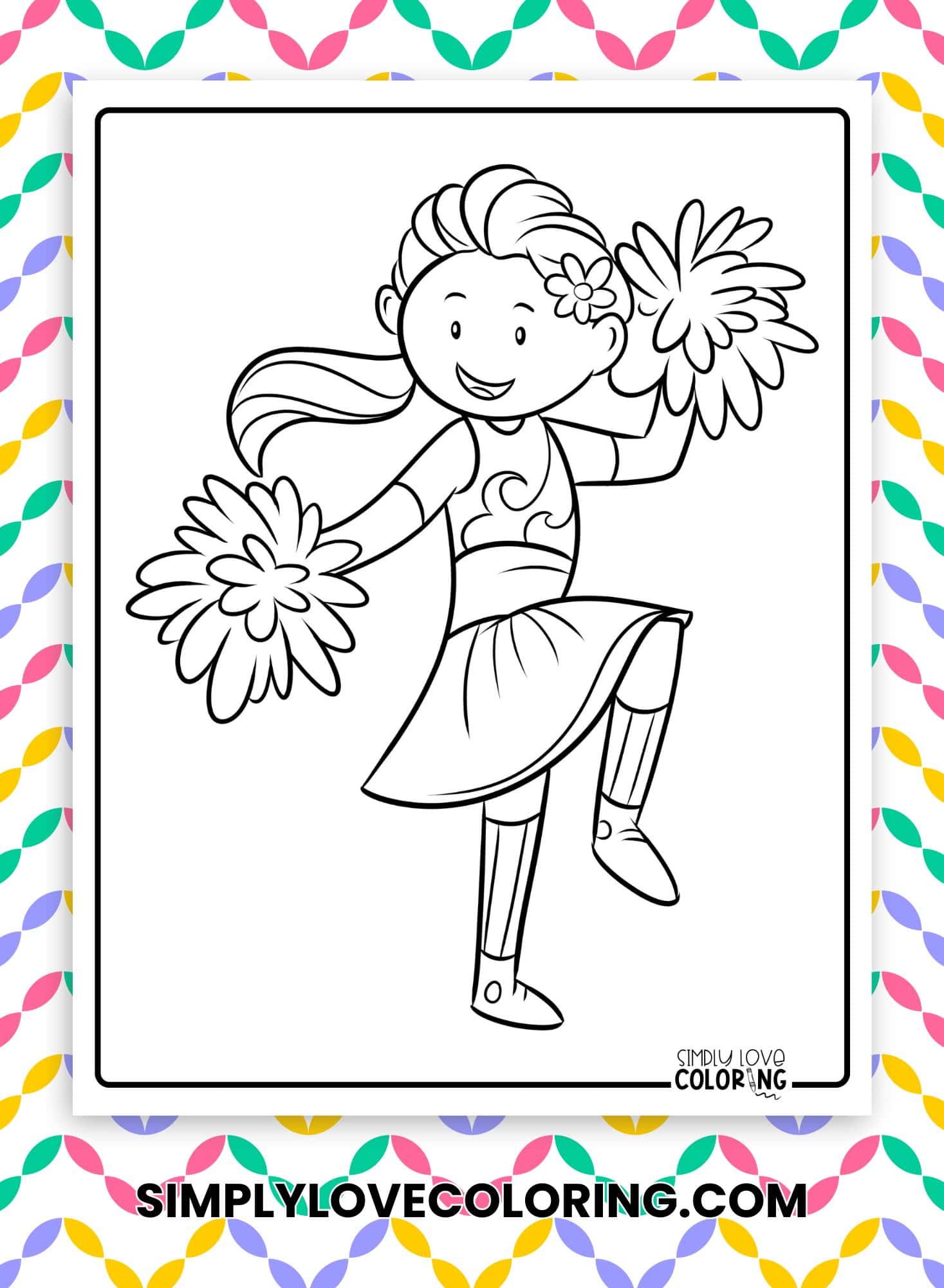 119 Sports Coloring Pages (Free PDF Printables) - Simply Love Coloring