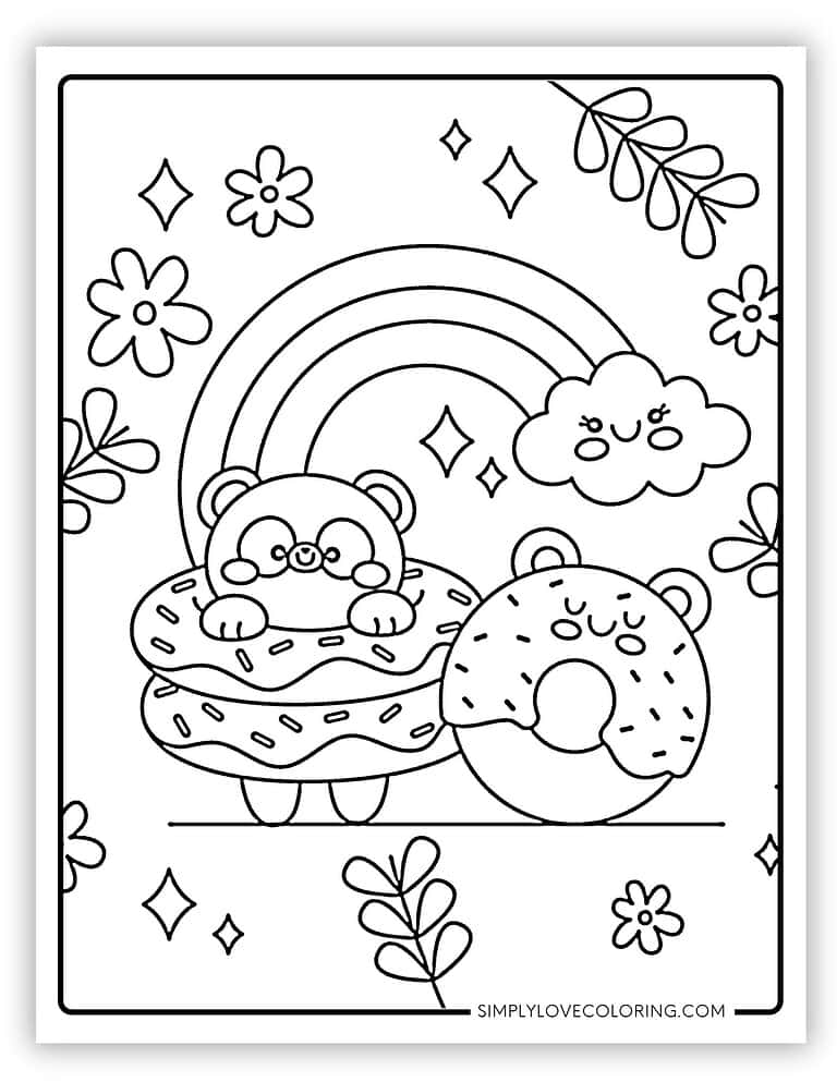Cute Panda Bear Coloring Pages (Free PDF Printables) - Simply Love Coloring