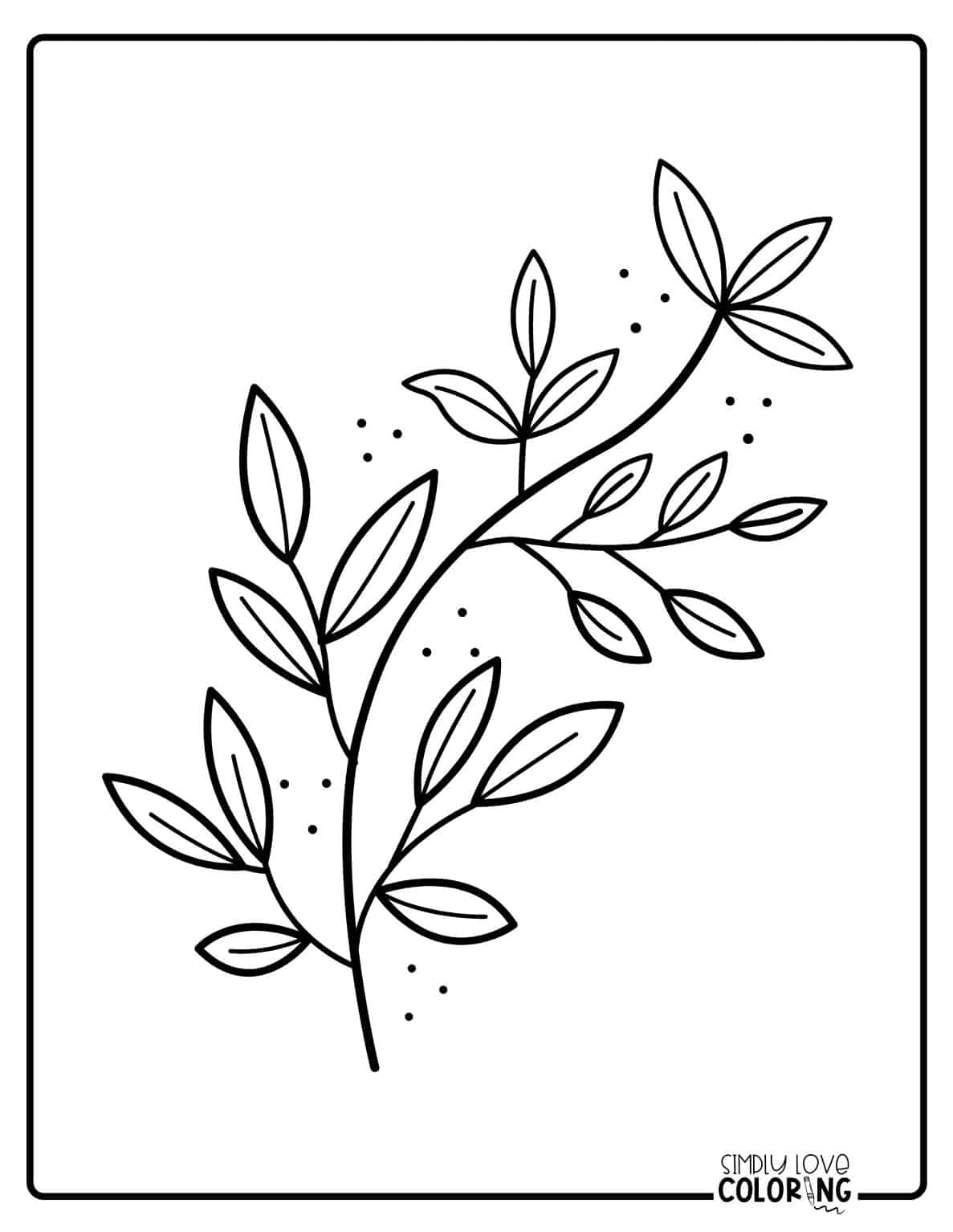 31 Pretty Plants Coloring Pages (Free PDF Printables) - Simply Love ...
