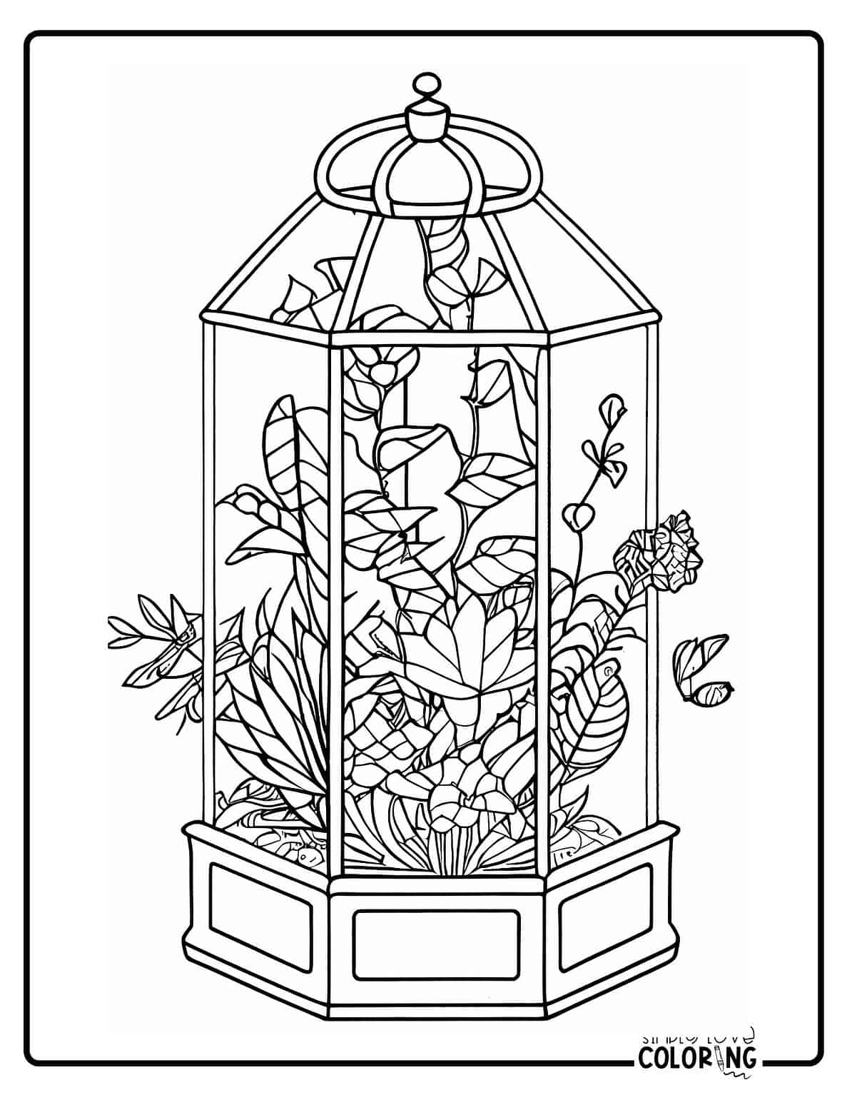 Plant Coloring Pages (Free PDF Printables) - Simply Love Coloring