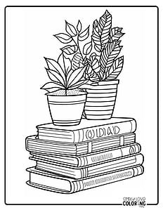 Plant Coloring Pages (Free PDF Printables) - Simply Love Coloring