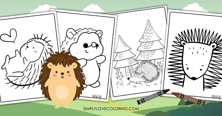 38 Porcupine Coloring Pages (Free PDF Printables) - Simply Love Coloring