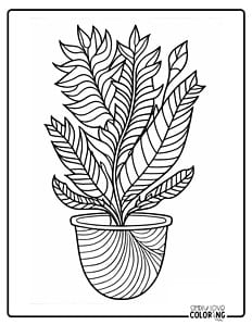 31 Pretty Plants Coloring Pages (Free PDF Printables) - Simply Love ...