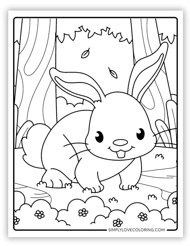 57 Cute Rabbit Coloring Pages (Free PDF Printables) - Simply Love Coloring