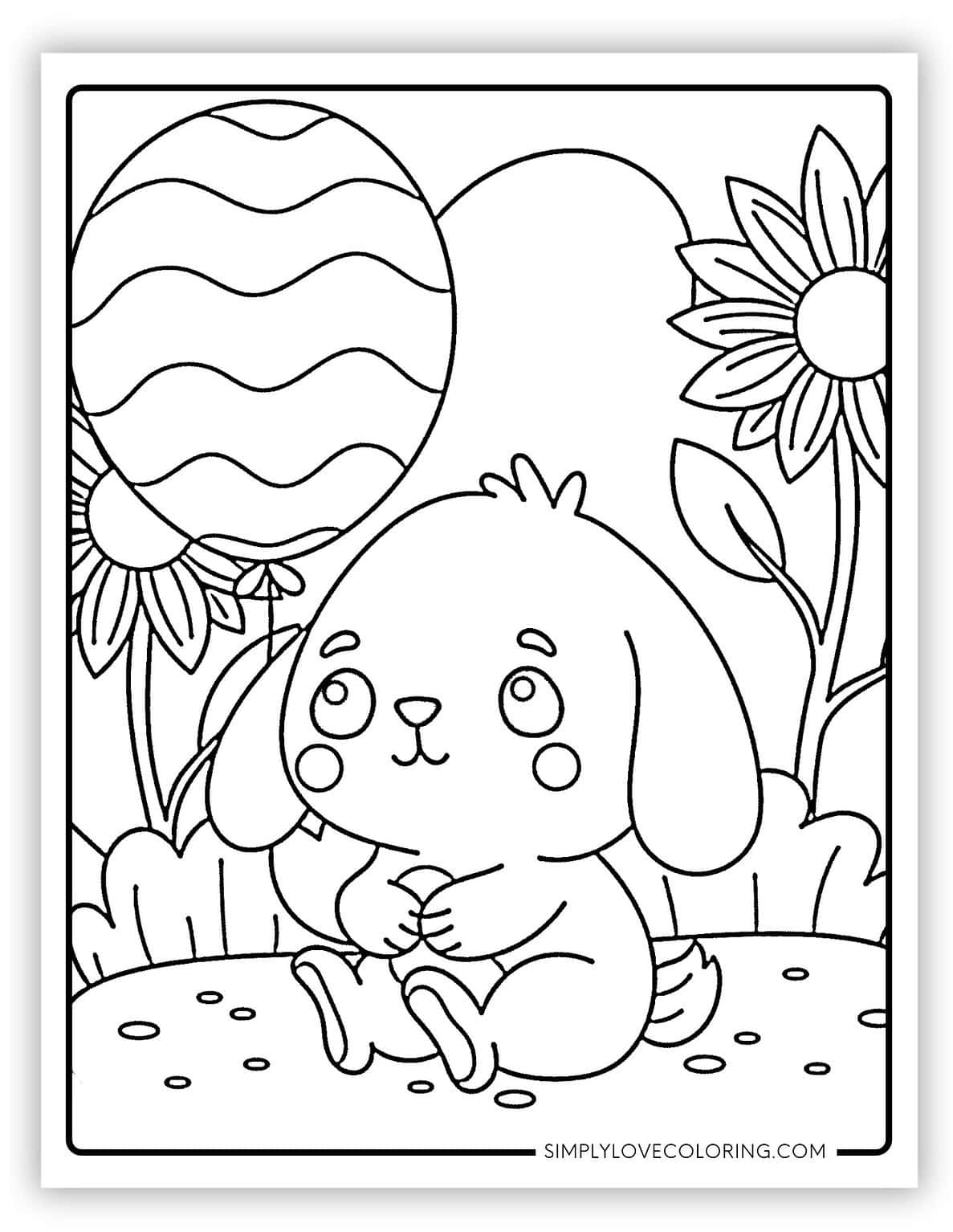 57 Cute Rabbit Coloring Pages (Free PDF Printables) - Simply Love Coloring