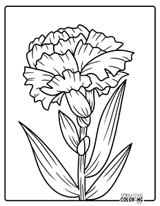 65 Beautiful Flower Coloring Pages (Free PDF Printables) - Simply Love ...