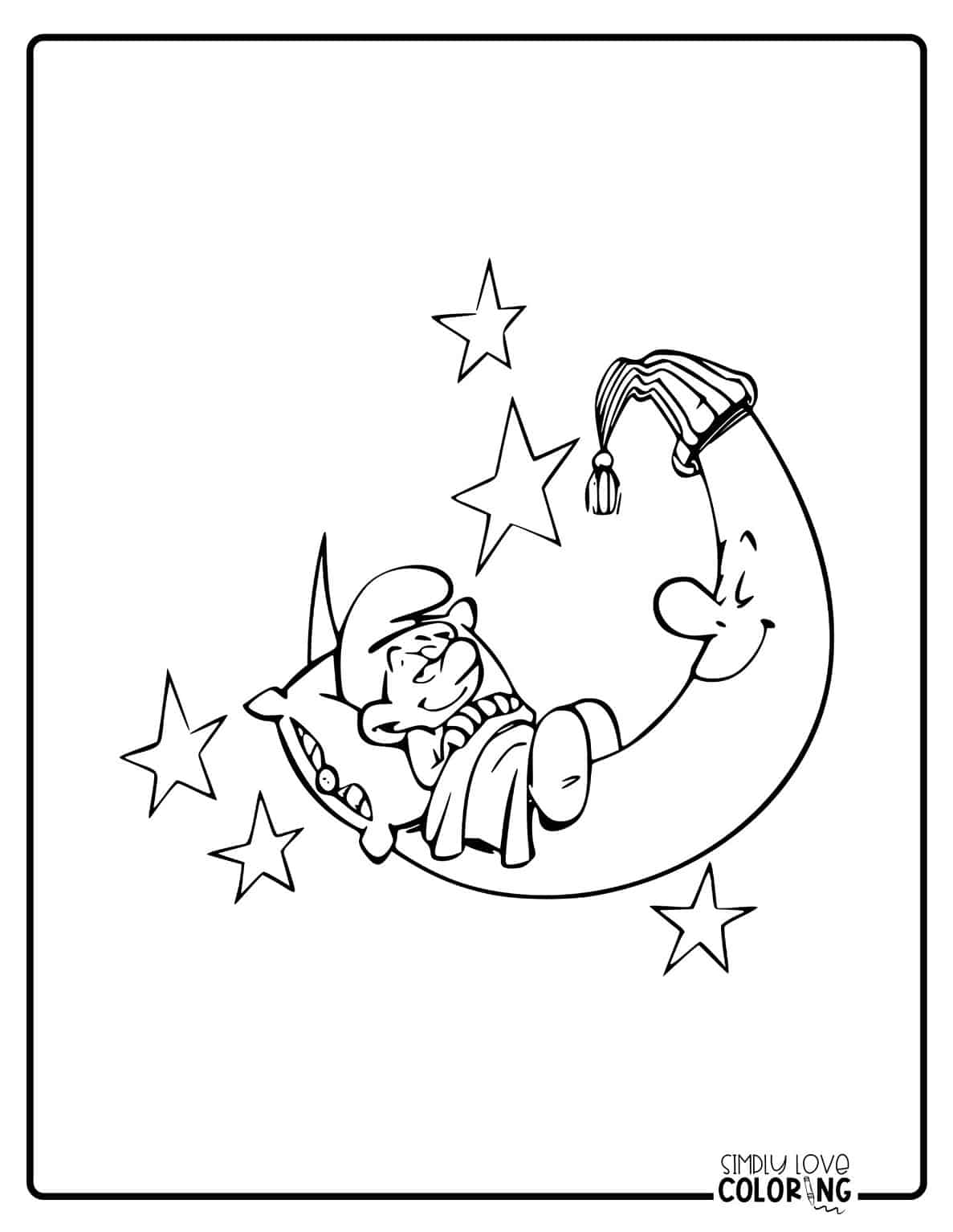 72 Smurf Coloring Pages (Free PDF Printables) - Simply Love Coloring