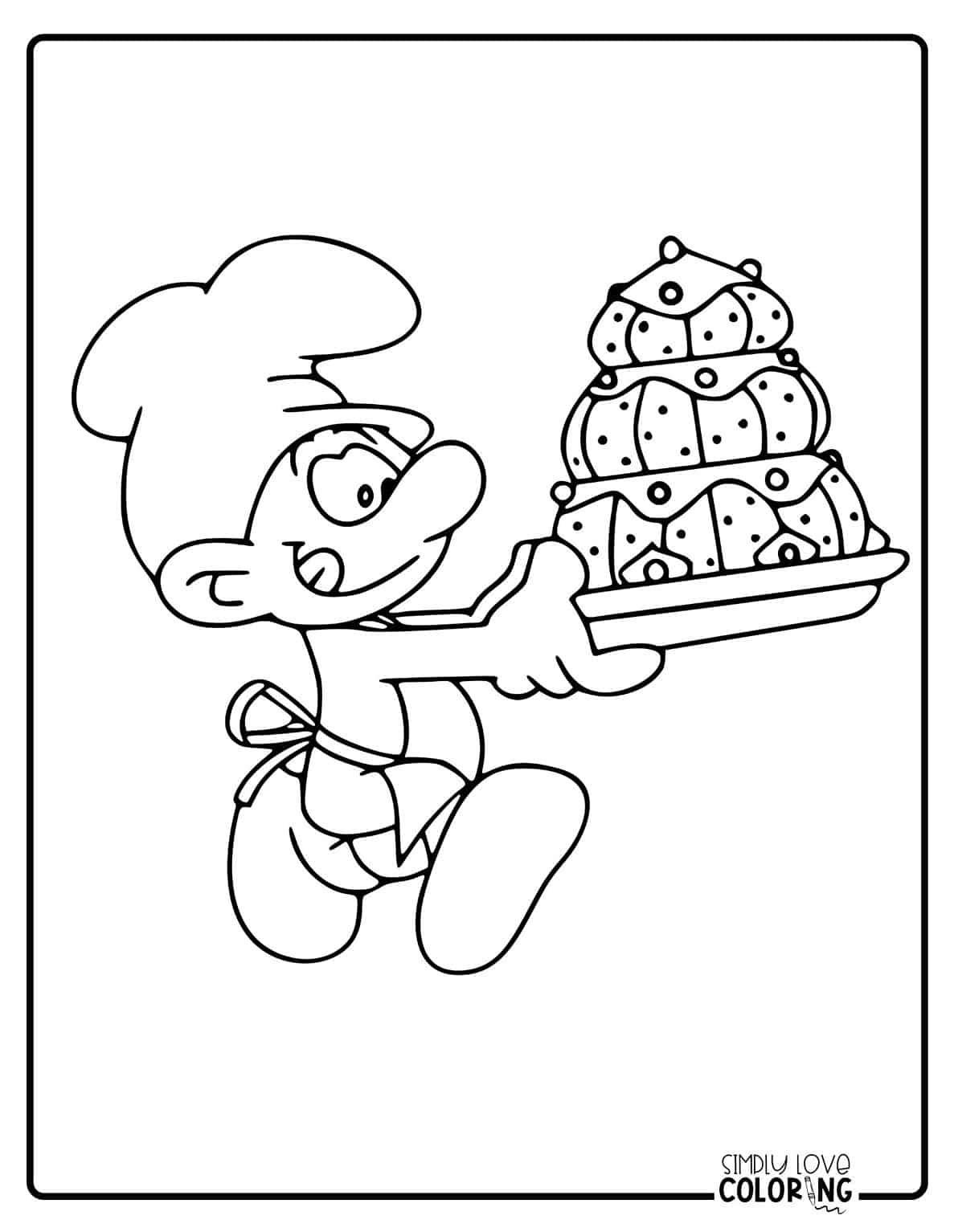 72 Smurf Coloring Pages (Free PDF Printables) - Simply Love Coloring