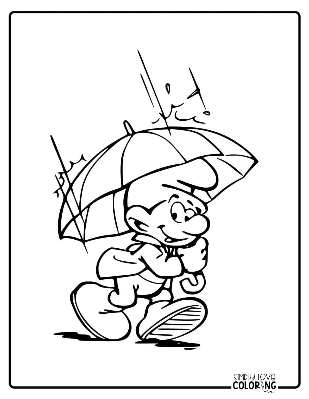 72 Smurf Coloring Pages (Free PDF Printables) - Simply Love Coloring