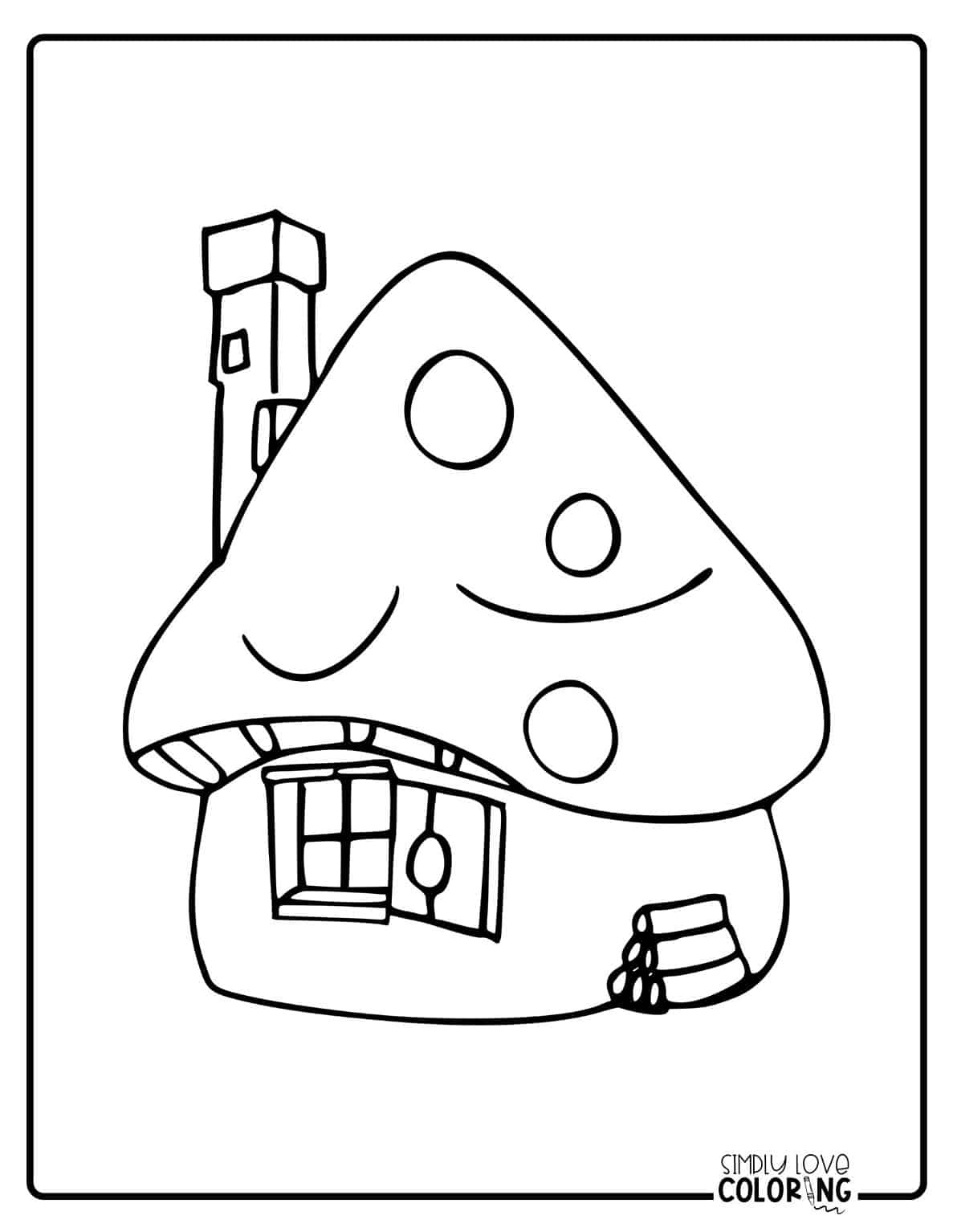 72 Smurf Coloring Pages (Free PDF Printables) - Simply Love Coloring