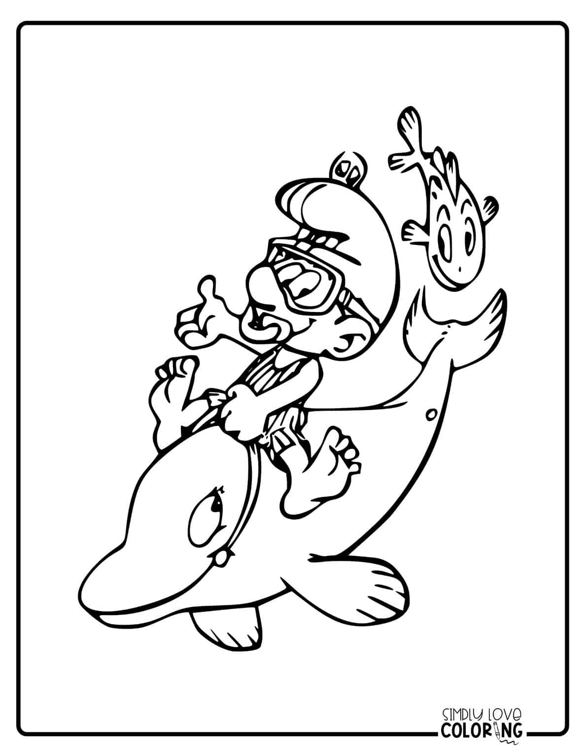 72 Smurf Coloring Pages (Free PDF Printables) - Simply Love Coloring