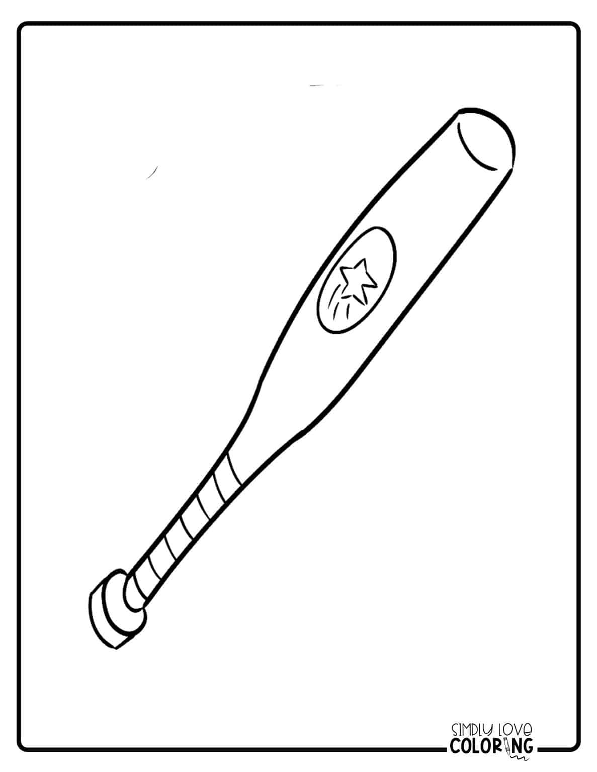 29 Baseball Coloring Pages (Free PDF Printables) - Simply Love Coloring