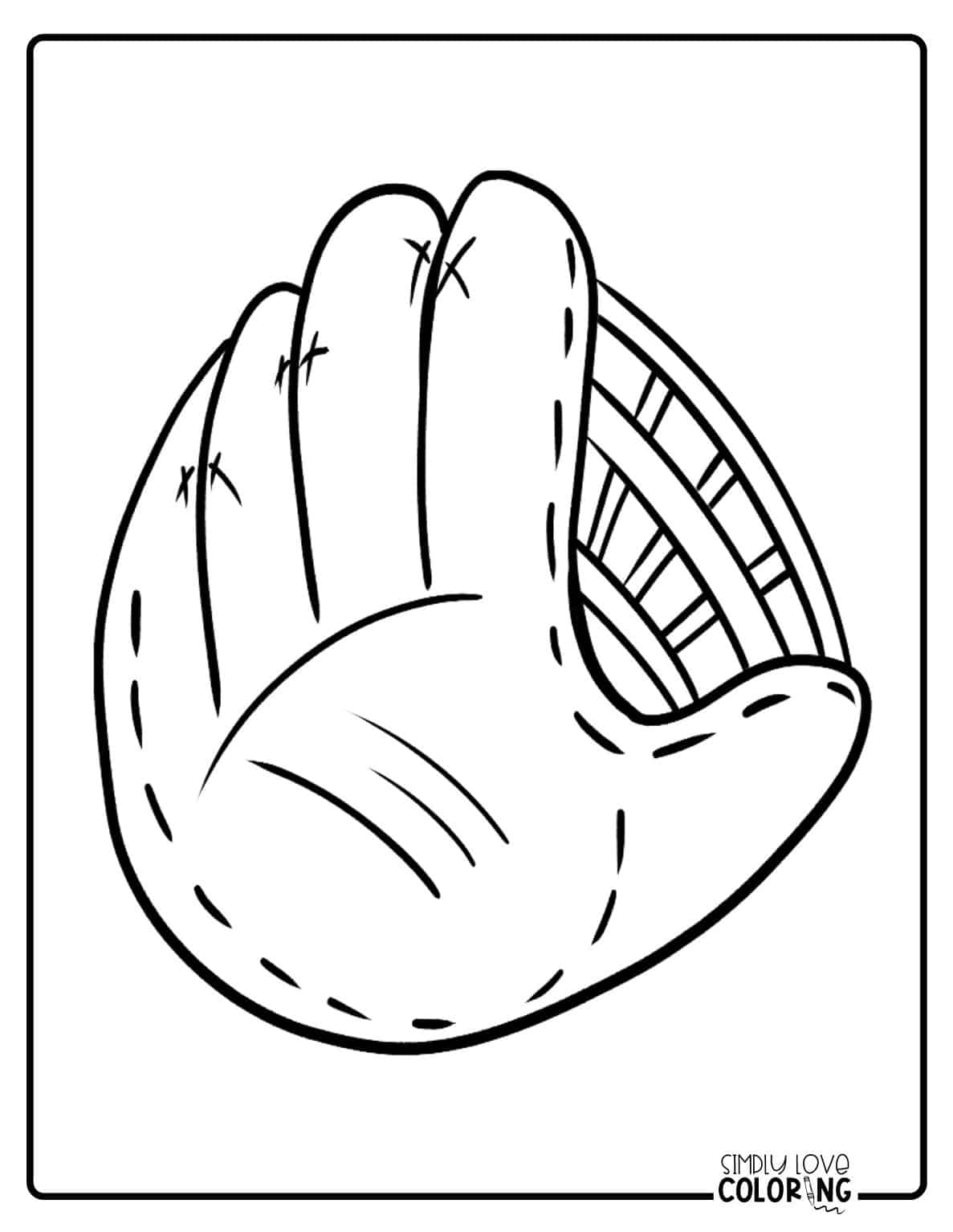 29 Baseball Coloring Pages (Free PDF Printables) - Simply Love Coloring