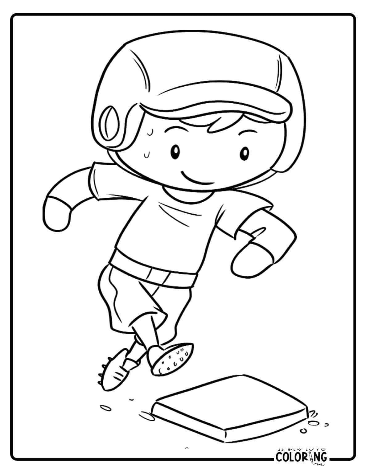 29 Baseball Coloring Pages (Free PDF Printables) - Simply Love Coloring