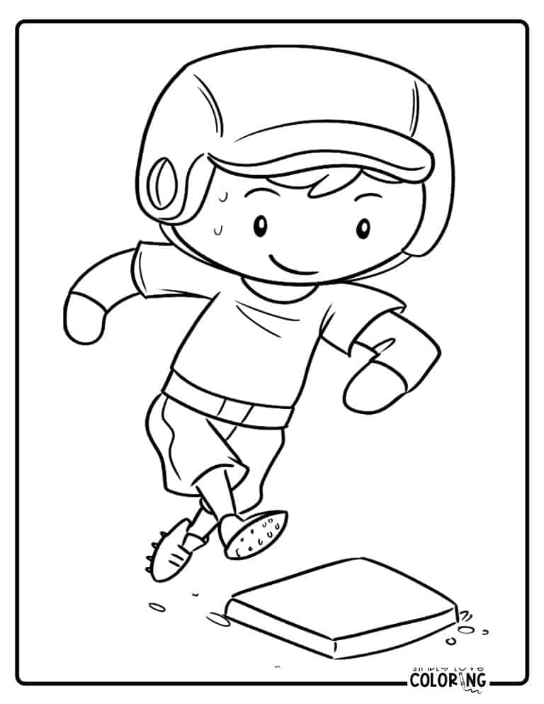 29 Baseball Coloring Pages (Free PDF Printables) - Simply Love Coloring