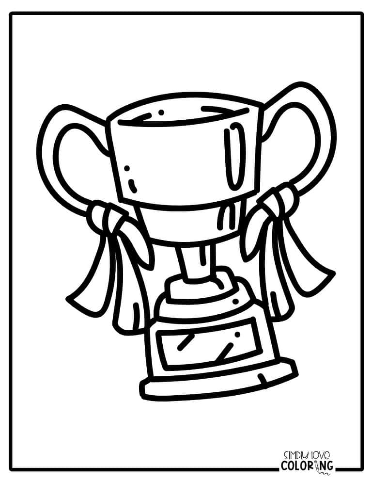 119 Sports Coloring Pages (Free PDF Printables) - Simply Love Coloring