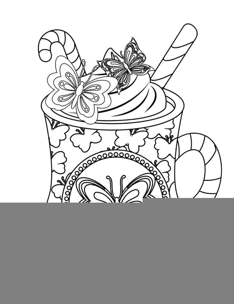 Food and Drink Coloring Pages - Simply Love Coloring
