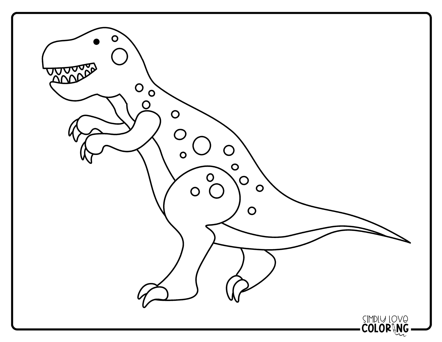 41 Mysterious Dinosaur Coloring Pages (Free PDF Printables) - Simply ...