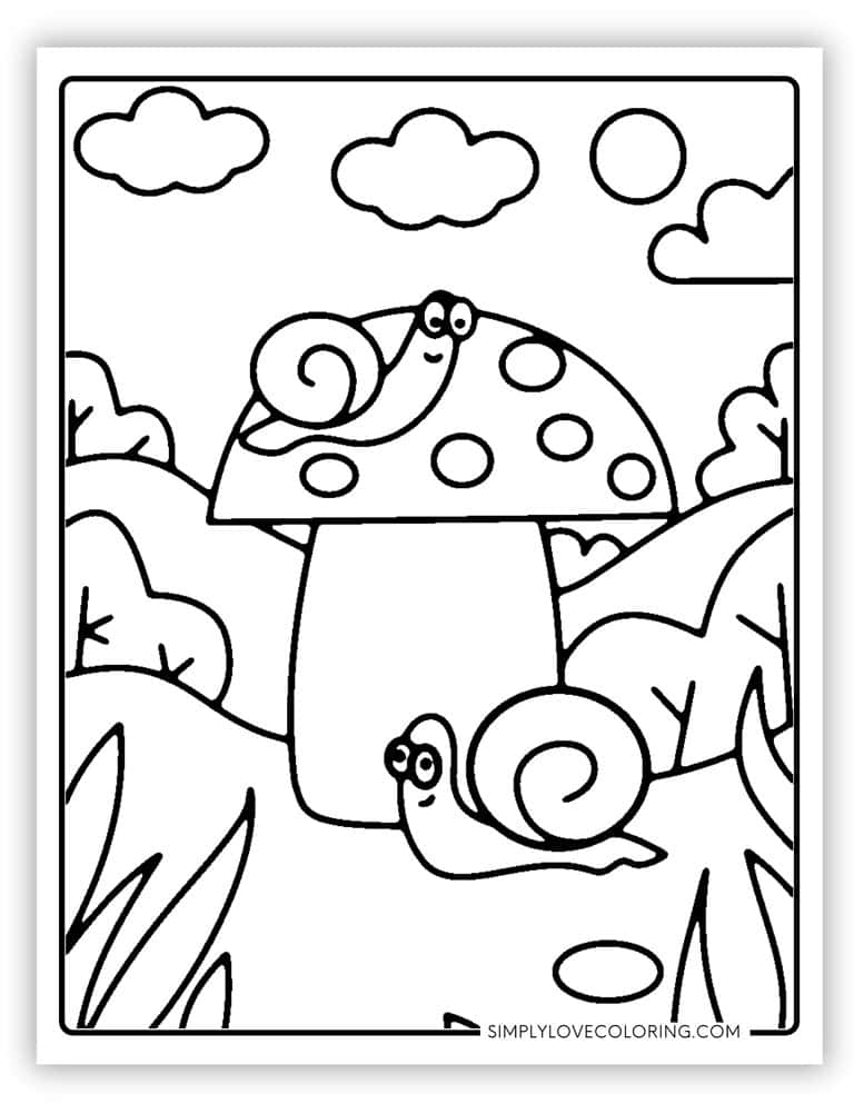 37 Mushroom Coloring Pages (Free PDF Printables) - Simply Love Coloring