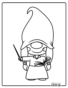 38 Gnome Coloring Pages (Free PDF Printables) - Simply Love Coloring