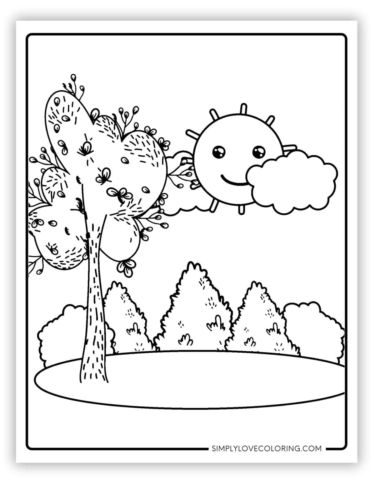 59 Majestic Nature Coloring Pages (Free PDF Printables) - Simply Love ...