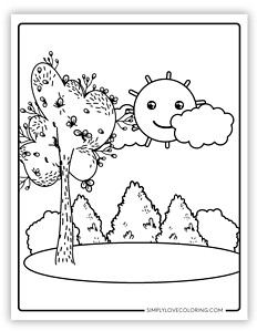 59 Majestic Nature Coloring Pages (Free PDF Printables) - Simply Love ...
