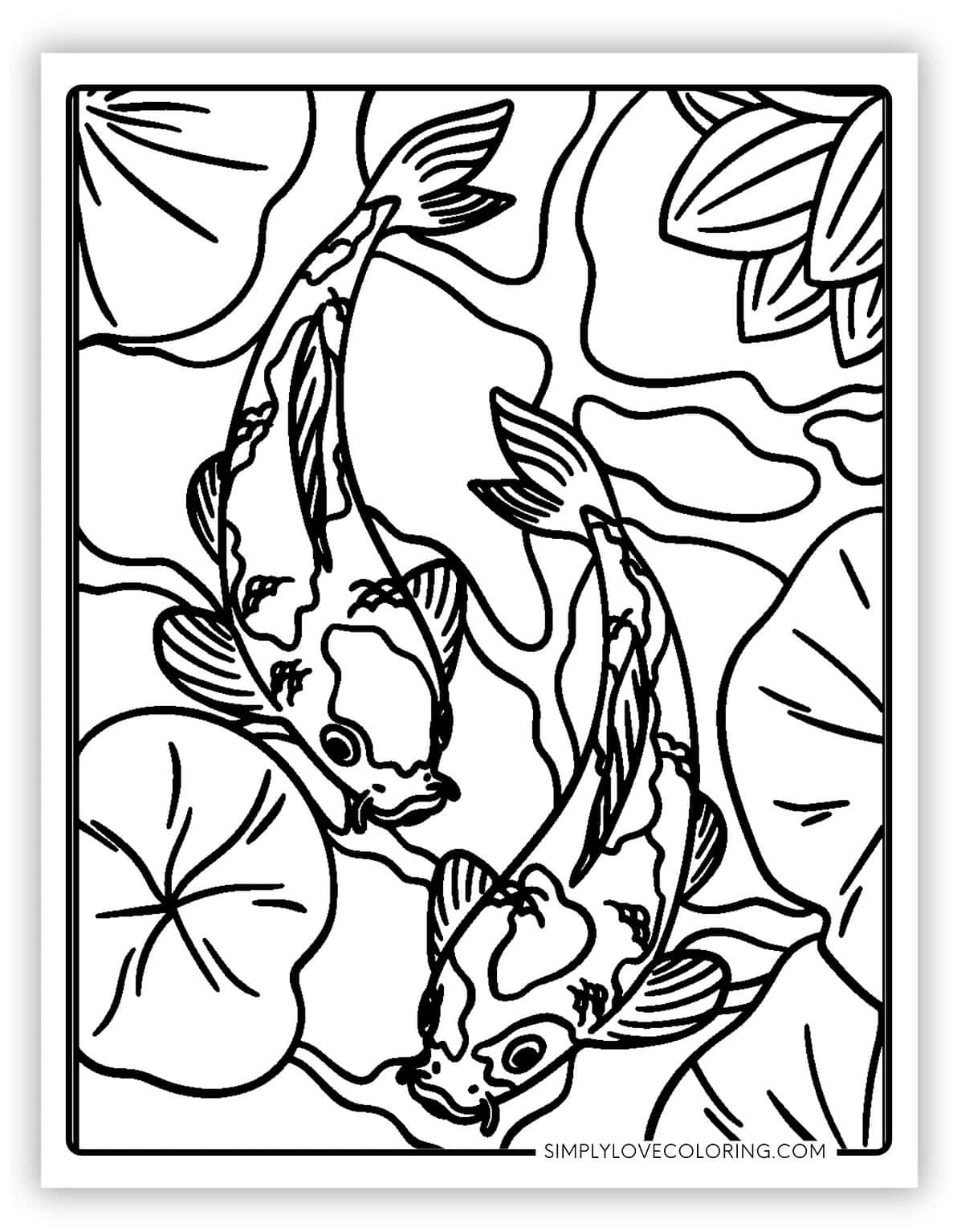 37 Goldfish Coloring Pages (Free PDF Printables) - Simply Love Coloring
