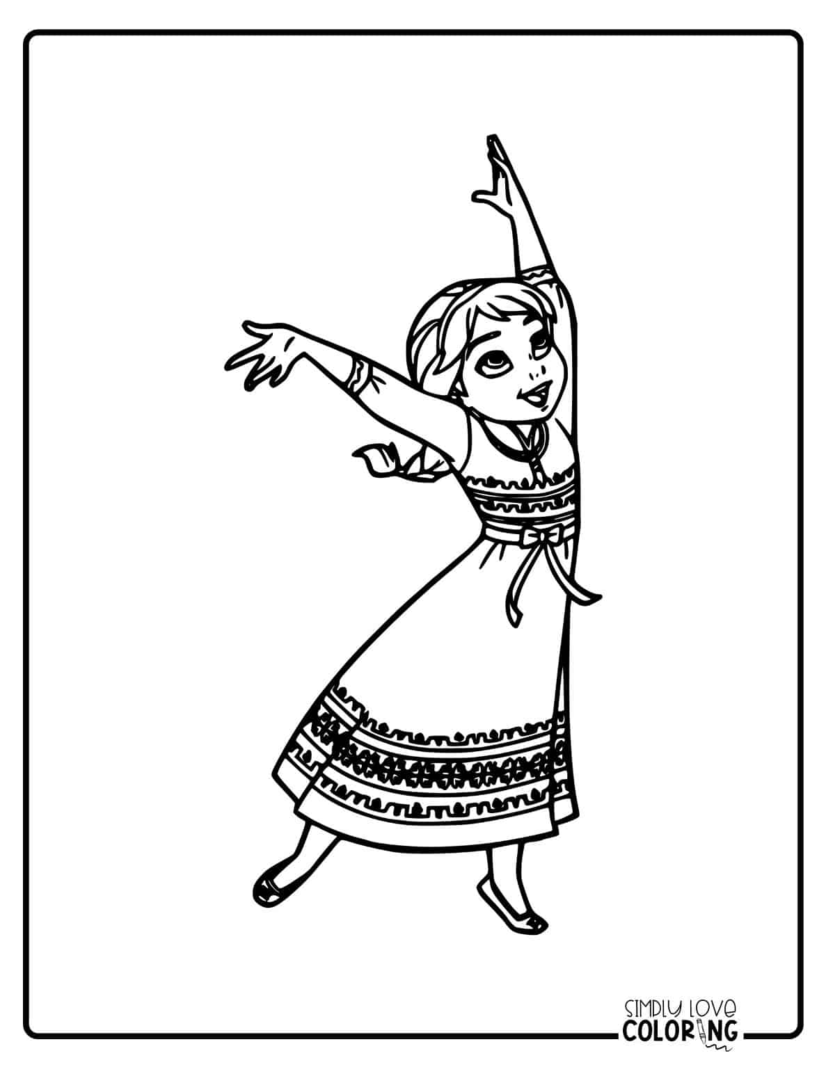 94 Frozen Coloring Pages - Simply Love Coloring