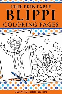 Blippi Coloring Pages (Free PDF Printables) - Simply Love Coloring