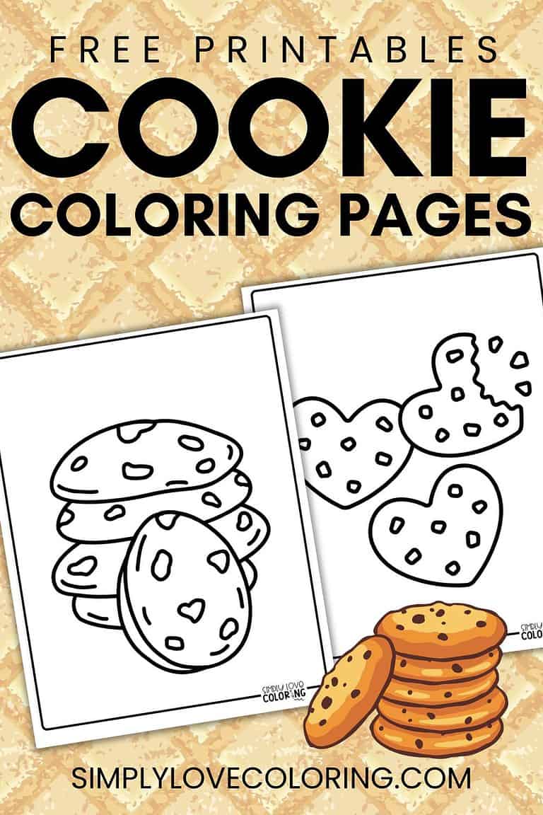 21 Cute Cookie Coloring Pages (Free PDF Printables) - Simply Love Coloring