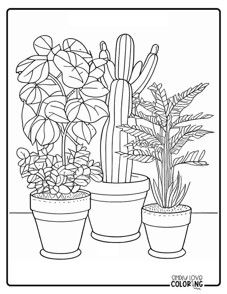27 Cactus Coloring Pages (Free PDF Printables) - Simply Love Coloring