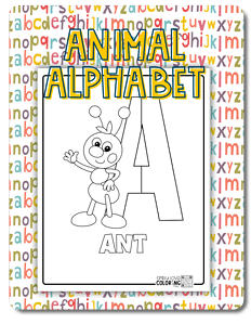 Alphabet Coloring Pages (Free PDF Printables) - Simply Love Coloring