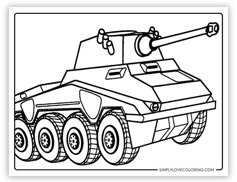 Military Coloring Pages (people) (Free PDF Printables) - Simply Love ...