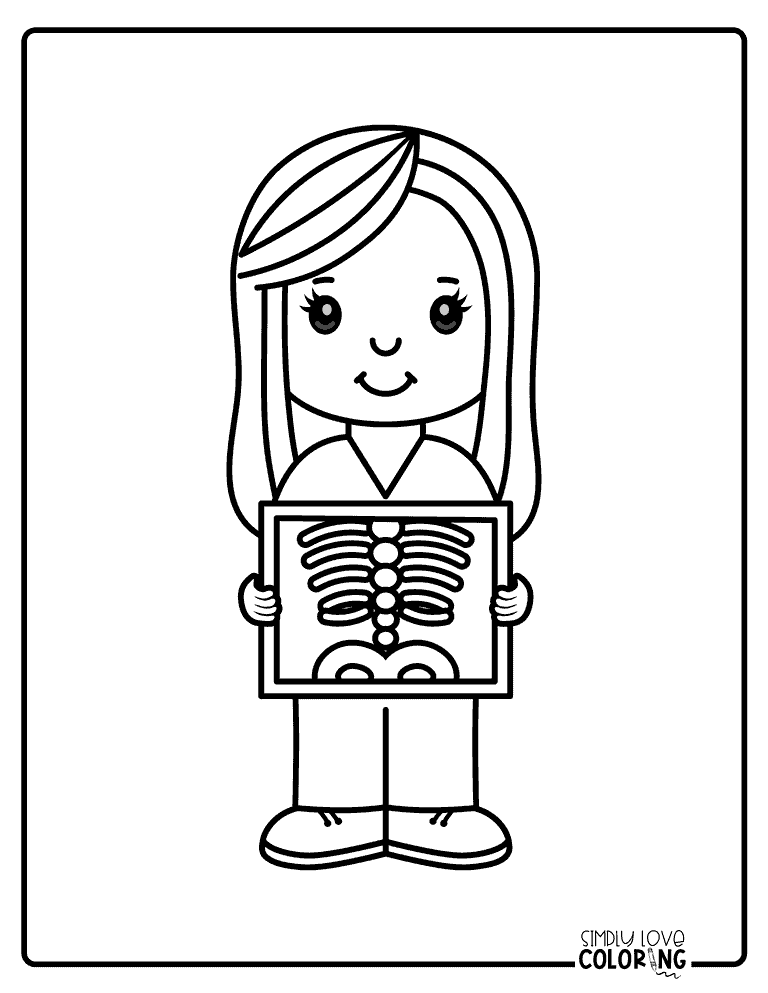 43 Medical Professionals Coloring Pages (Free PDF Printables) - Simply ...