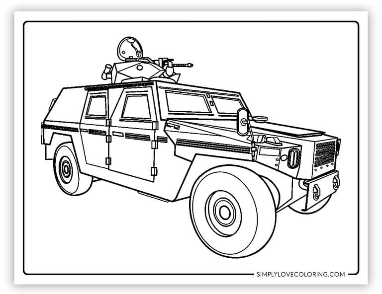Military Coloring Pages (people) (Free PDF Printables) - Simply Love ...