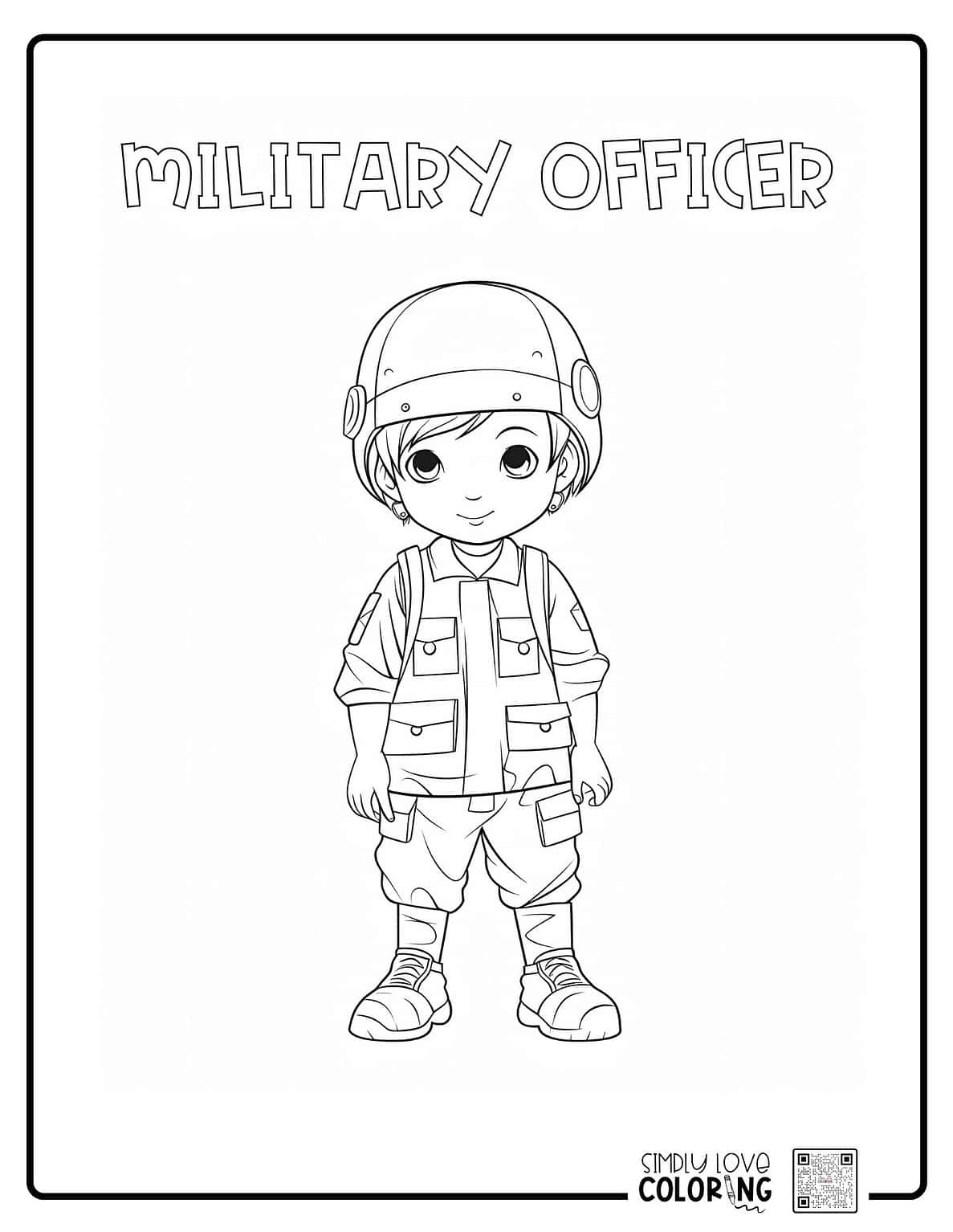 Military Coloring Pages (people) (Free PDF Printables) - Simply Love ...