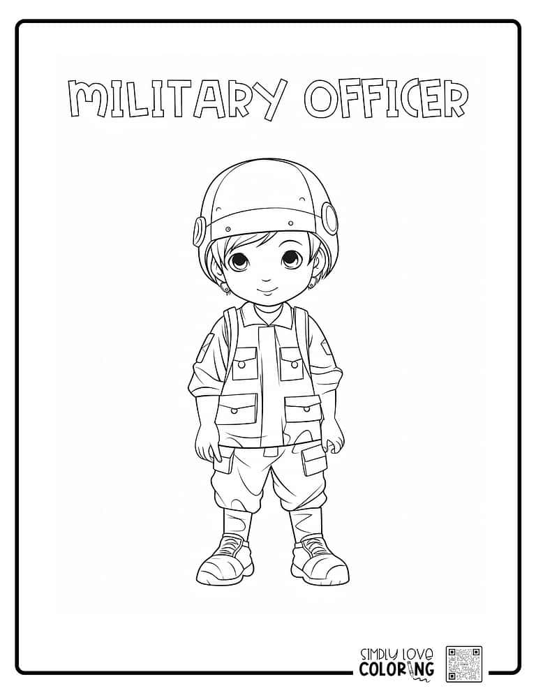 Military Coloring Pages (people) (Free PDF Printables) - Simply Love ...