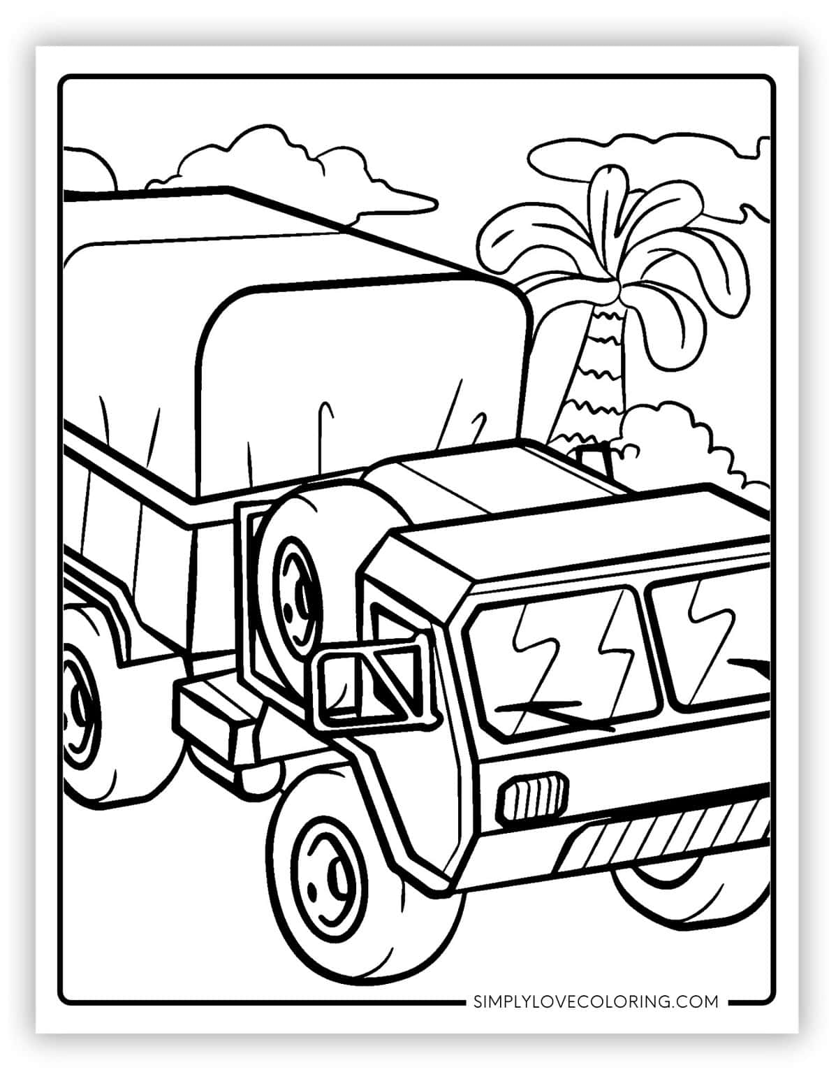 Military Coloring Pages (people) (Free PDF Printables) - Simply Love ...