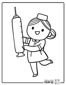 43 Medical Professionals Coloring Pages (Free PDF Printables) - Simply ...
