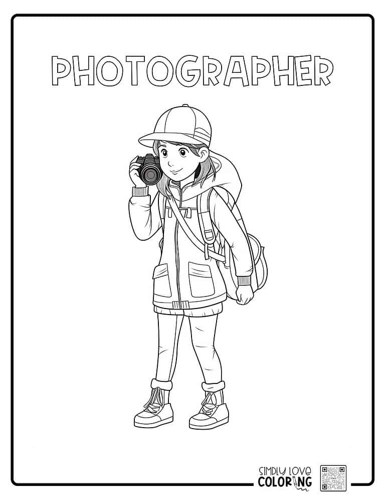 92 Fun Jobs Coloring Pages (Free PDF Printables) - Simply Love Coloring