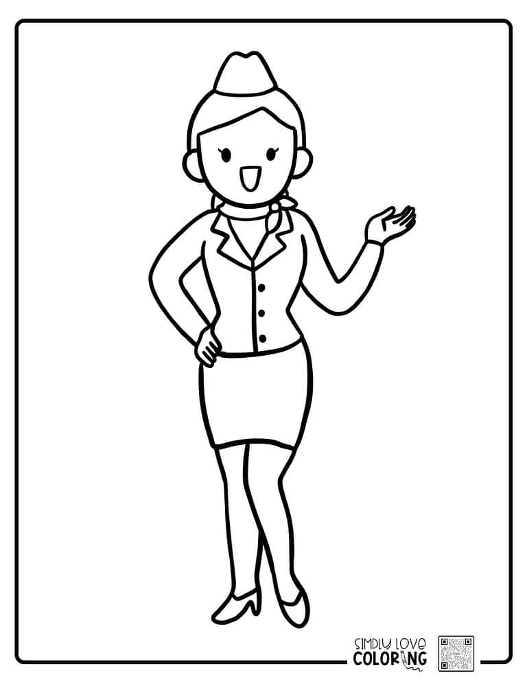 92 Fun Jobs Coloring Pages (Free PDF Printables) - Simply Love Coloring