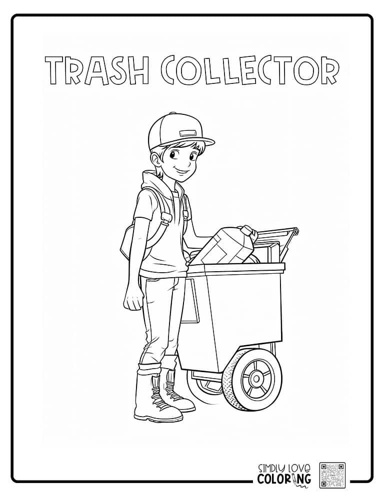 92 Fun Jobs Coloring Pages (Free PDF Printables) - Simply Love Coloring