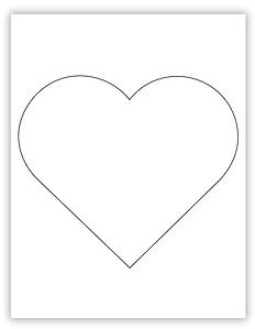 32 Heart Templates (Free PDF Printables) - Simply Love Coloring