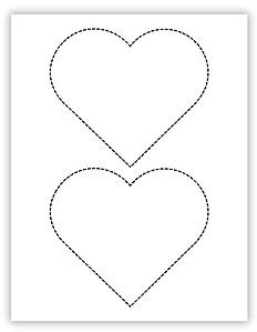 32 Heart Templates (Free PDF Printables) - Simply Love Coloring