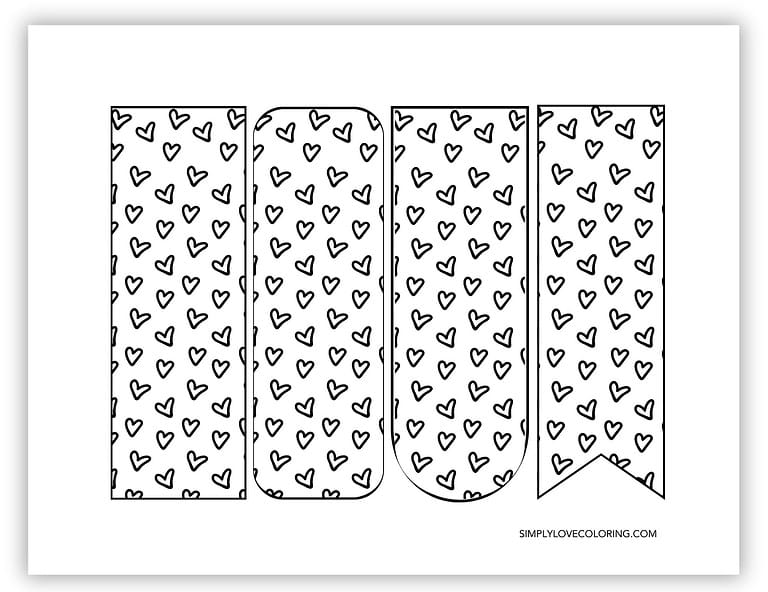 31 Bookmarks (Free PDF Printables Ready to Use, Coloring, and Templates ...