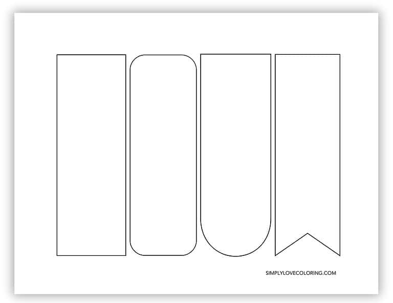 31 Bookmarks (Free PDF Printables Ready to Use, Coloring, and Templates ...