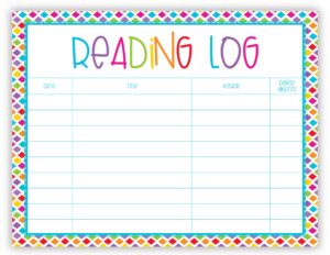 18 Reading Log Printables (Free PDF Printables) - Simply Love Coloring